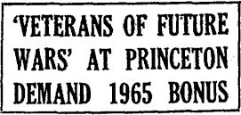 Chicago Daily Tribune headline 17 March 1936 – University Archives